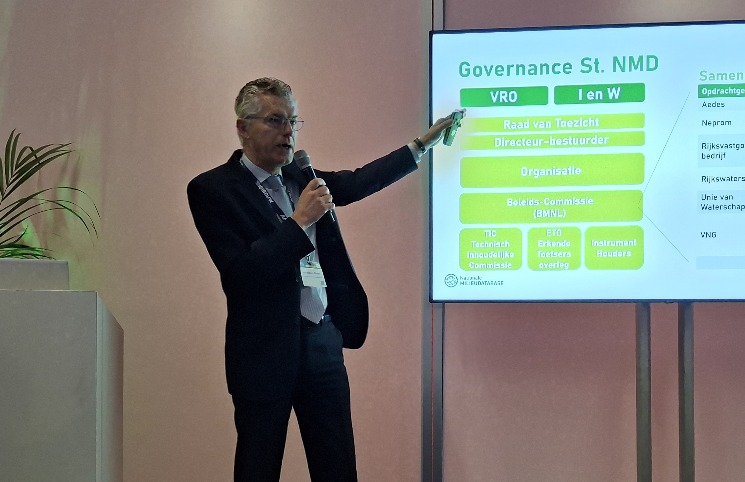 Jan-Willem Groot speaks at Digibouw
