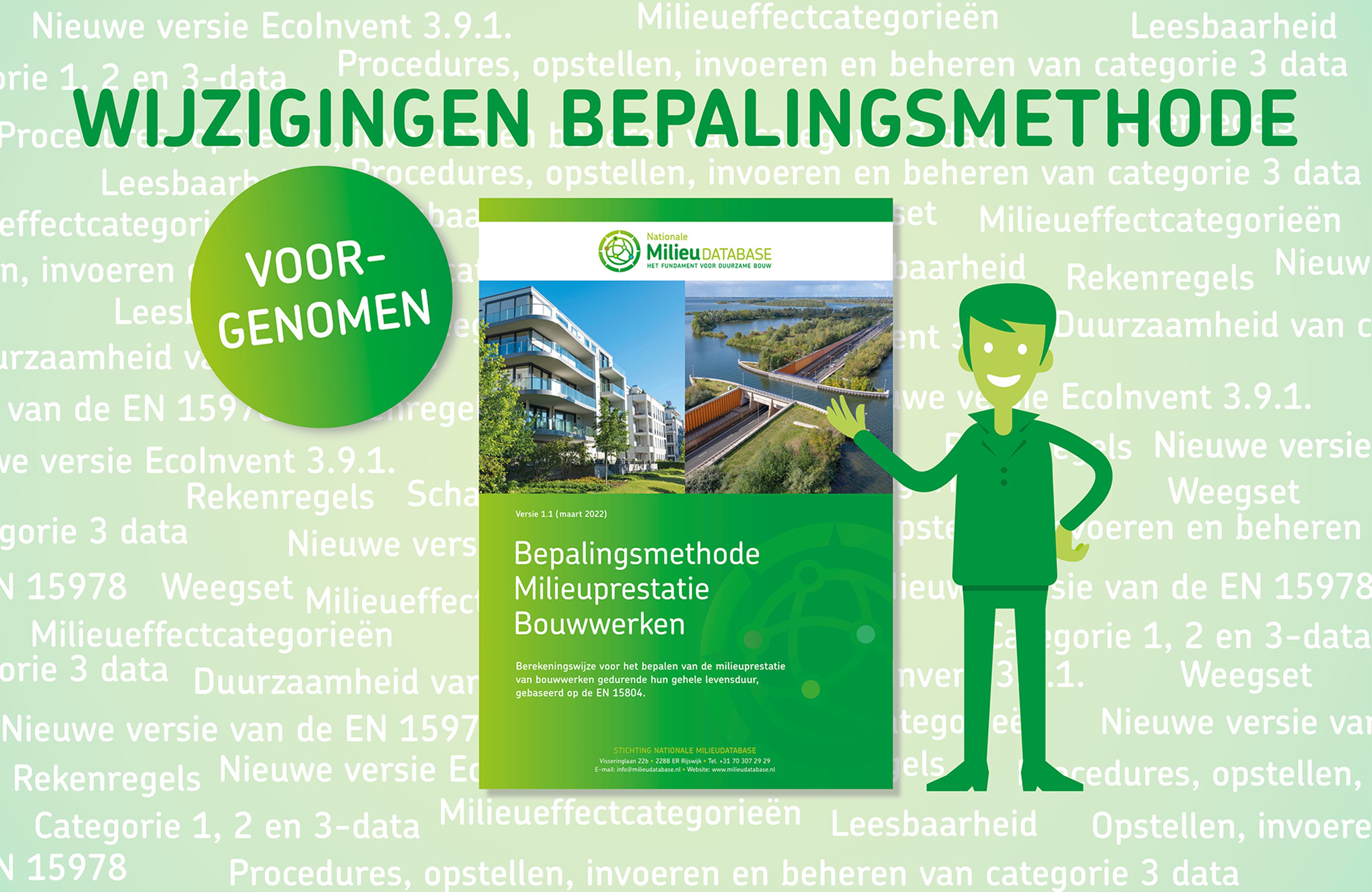 Aankondiging voornemen wijzigingen Bepalingsmethode