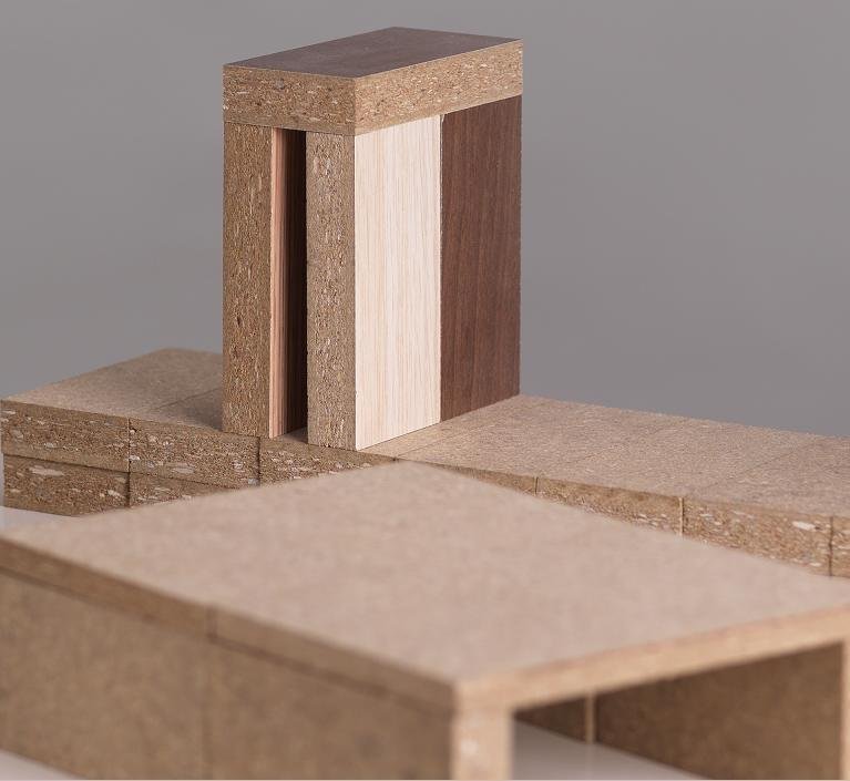 Biobased plaatmateriaal van ECOBoard International met CAT 1 ...